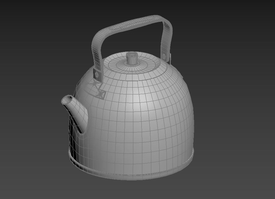 3D model Old Stylized Rusty Kettle VR / AR / low-poly | CGTrader