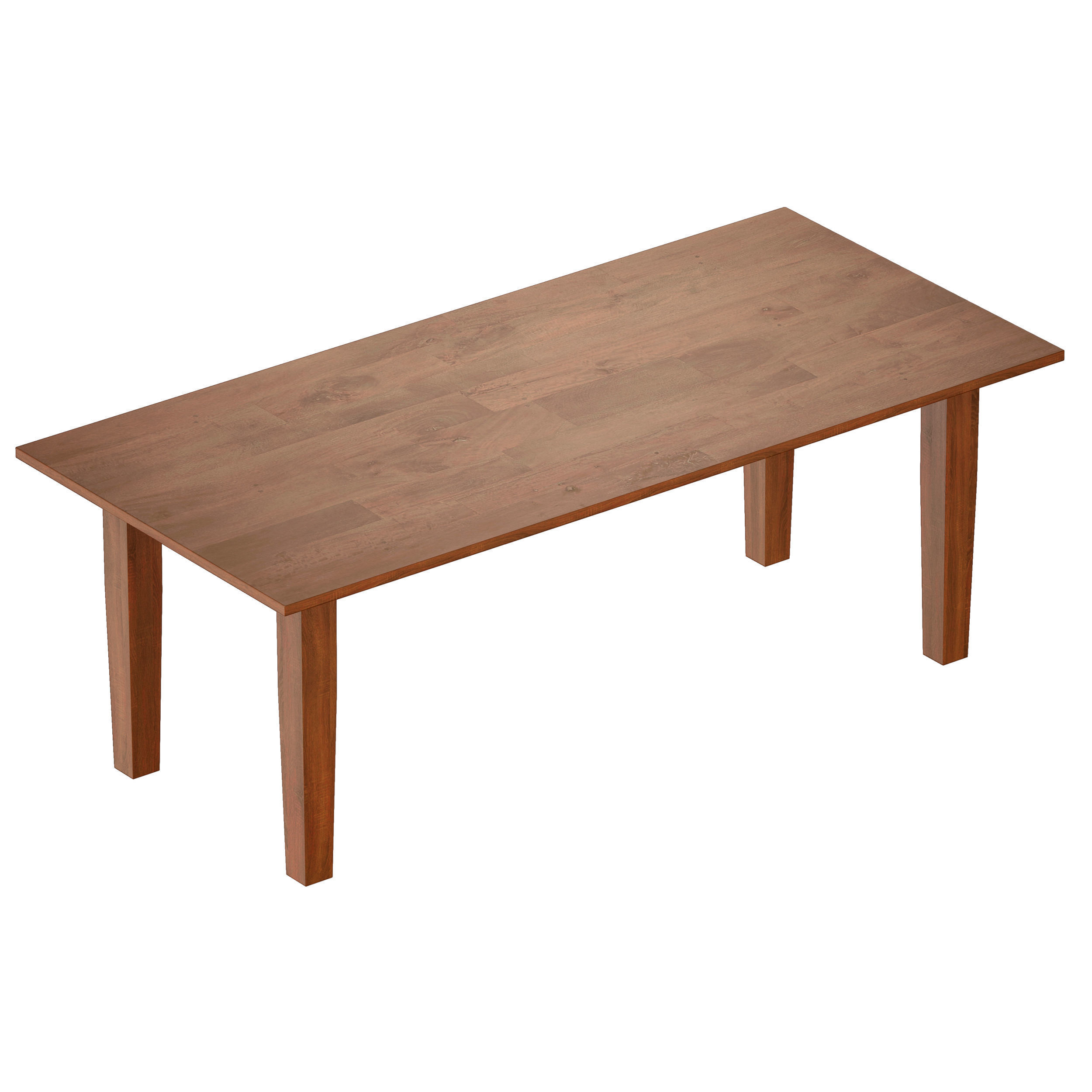 Basque Honey Dining Tables Crate and Barrel 3D model | CGTrader