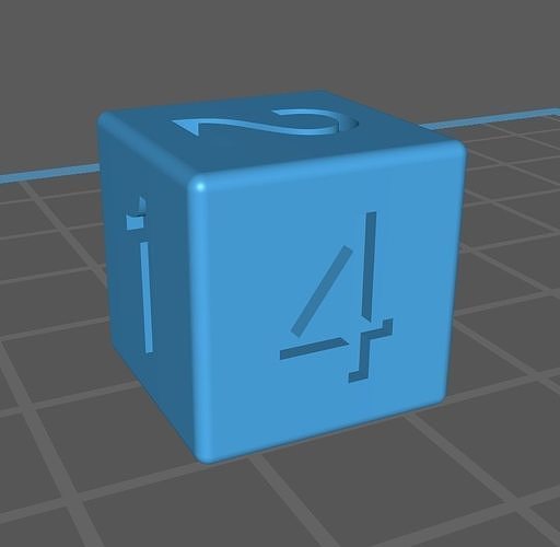 Dice 6 faces free VR / AR / low-poly 3D model | CGTrader