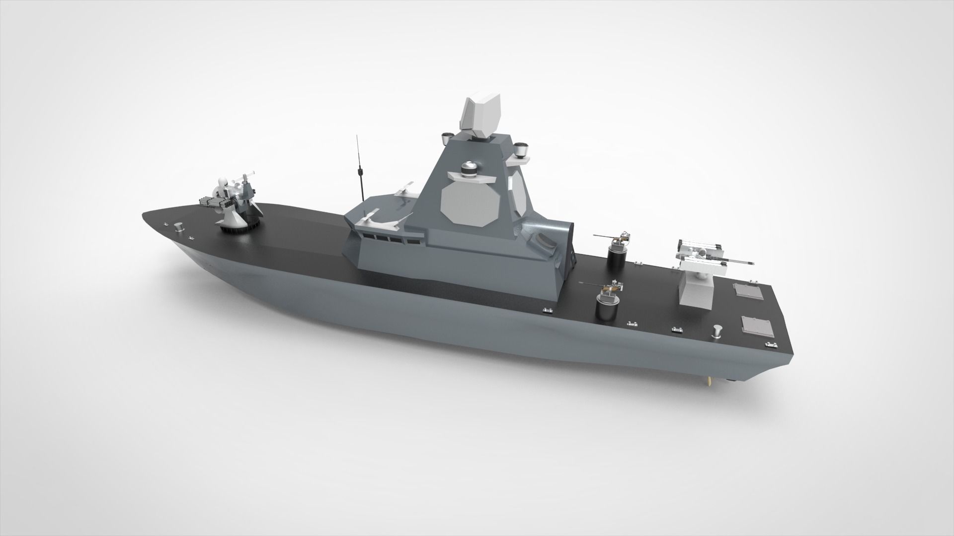 Unmanned surface vehicles USV 3D model | CGTrader
