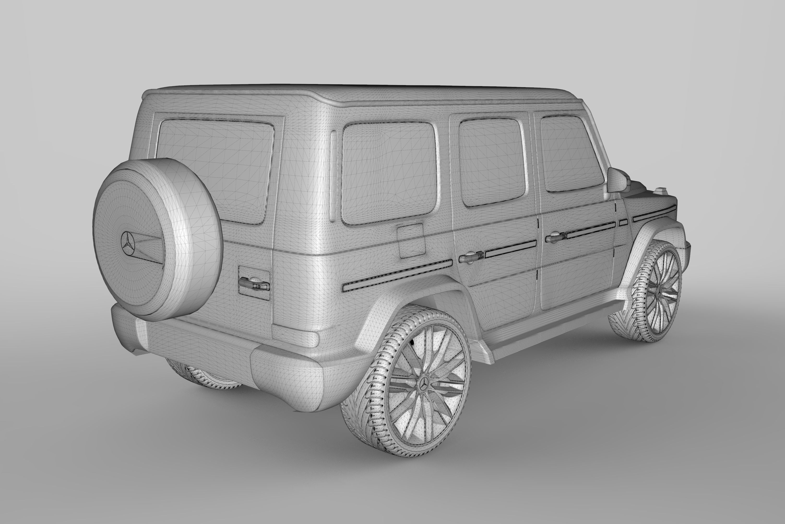 Mercedes G63 3D model | CGTrader