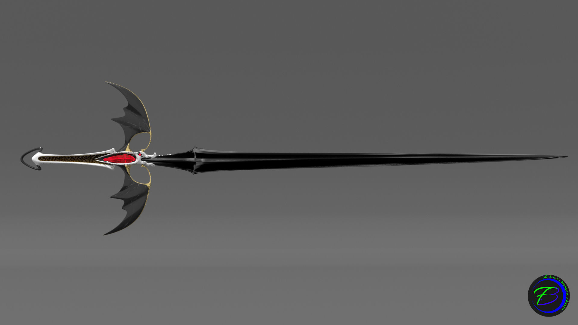 3D model fantasy dragon sword VR / AR / low-poly | CGTrader