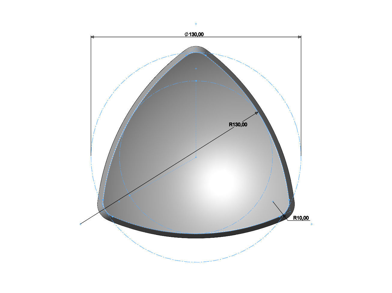 Triangular plate relief 3D model 3D printable | CGTrader