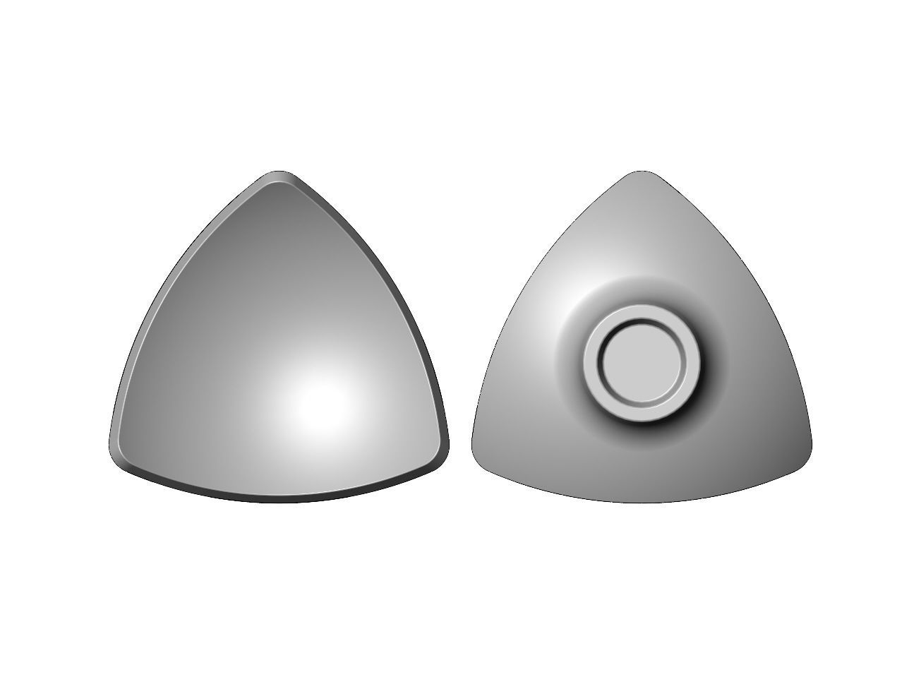 Triangular plate relief 3D model 3D printable | CGTrader