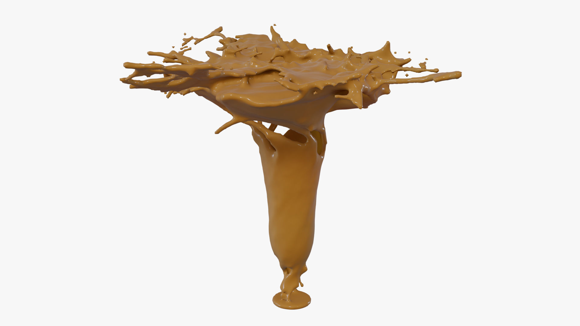 Splash liquid splashing onto background free 3D model | CGTrader