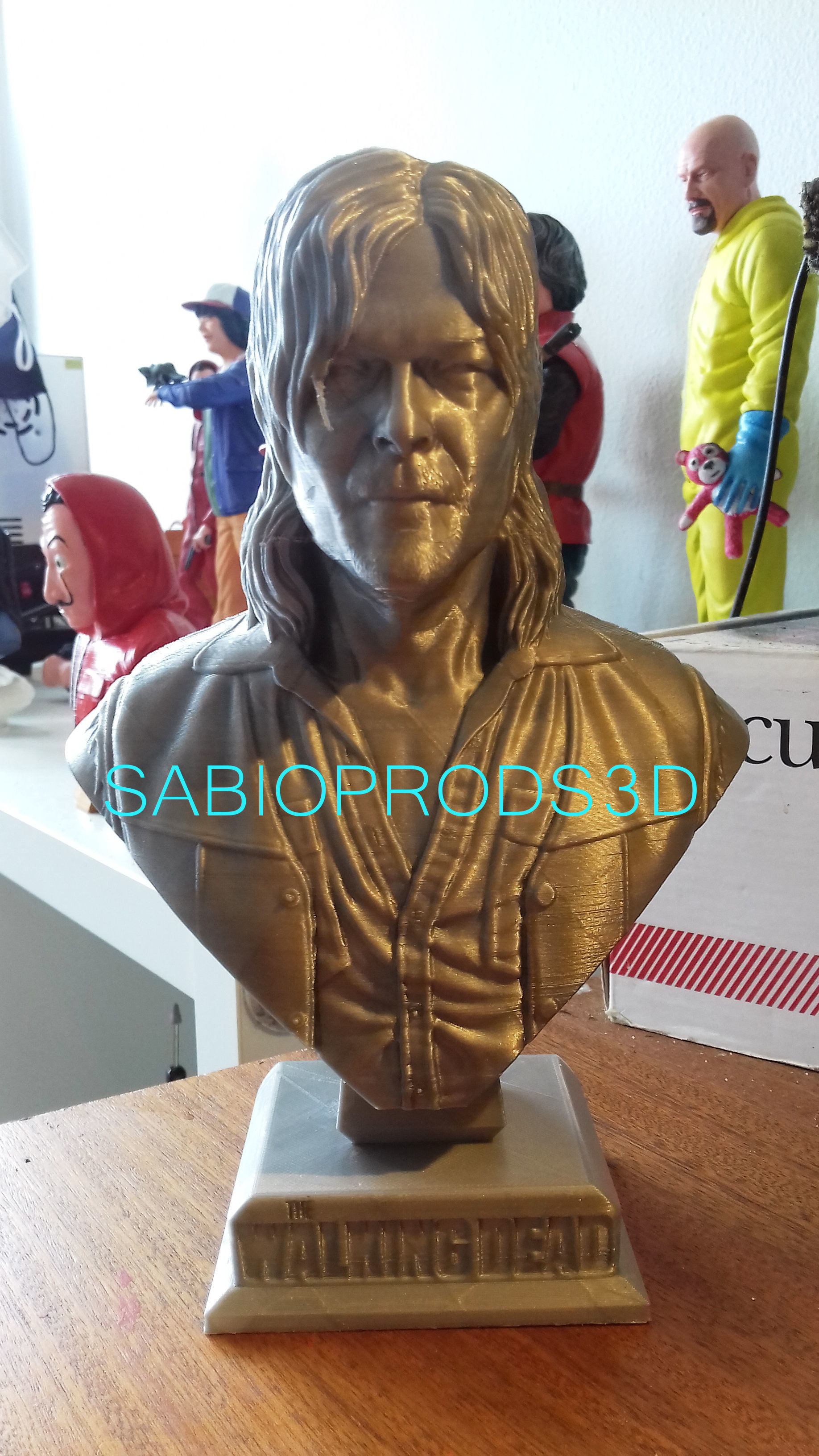 DARYL DIXON WALKING DEATH SABIOPRODS 3D PRINT MODEL 3D model 3D ...