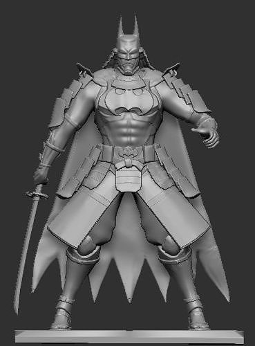 Samurai Batman 3D model | CGTrader