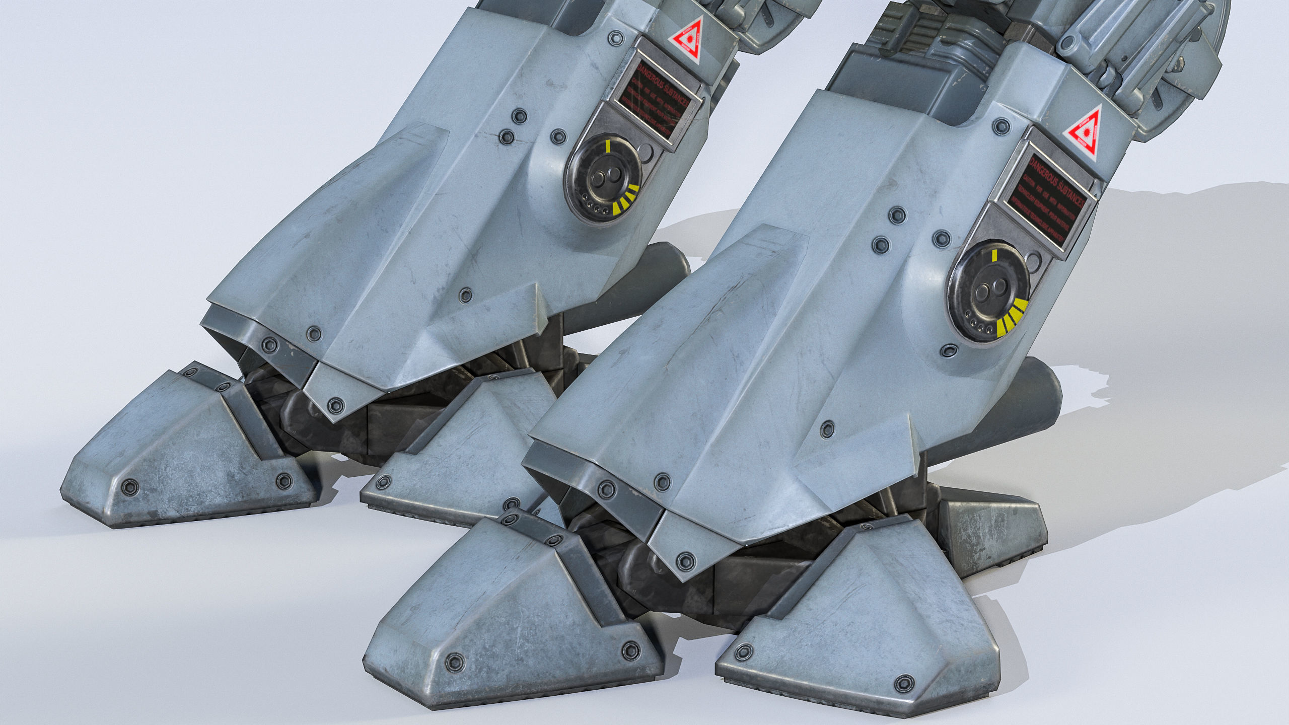 3D model ED 209 OCP Robocop VR / AR / low-poly | CGTrader