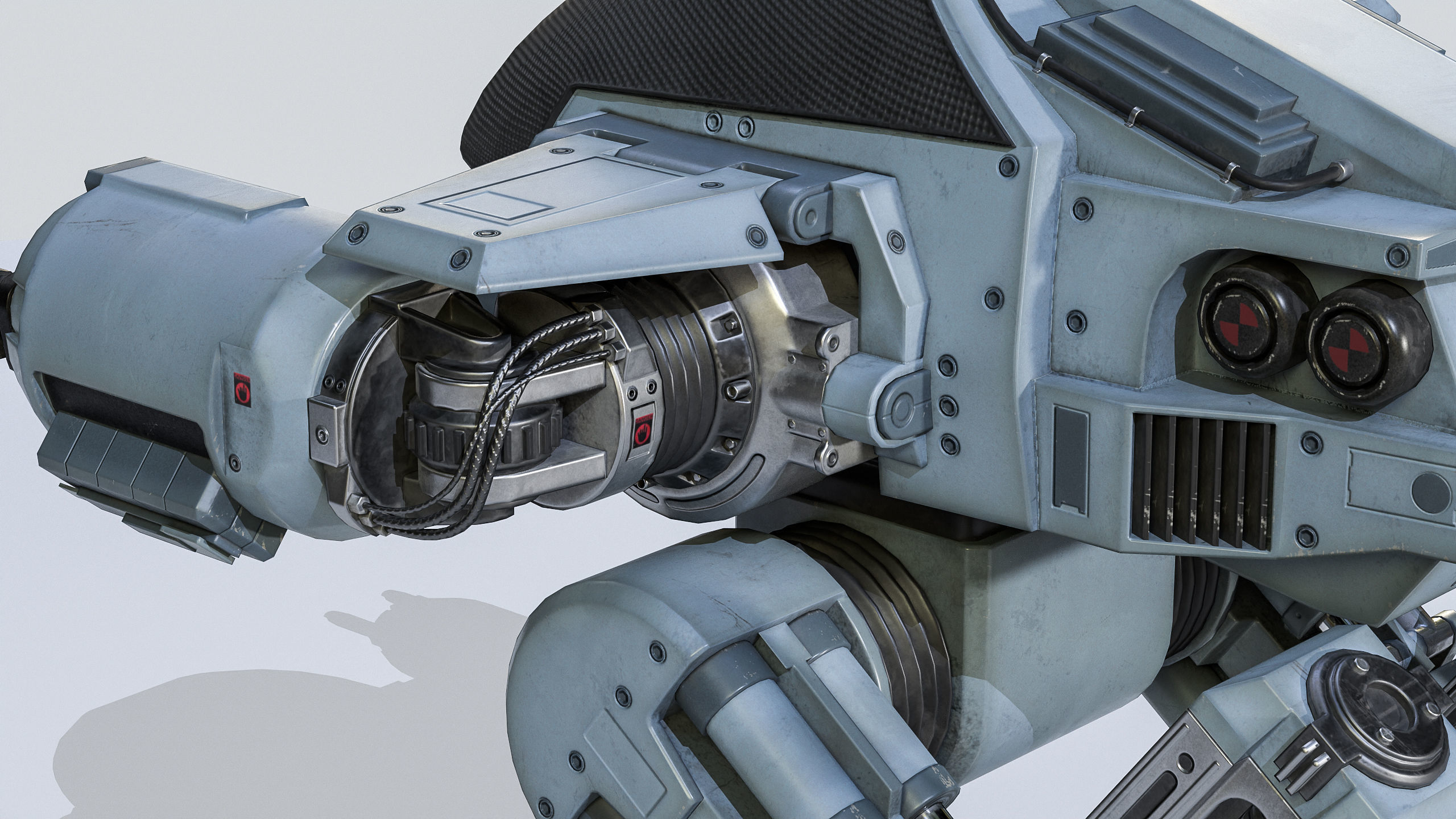 3D model ED 209 OCP Robocop VR / AR / low-poly | CGTrader