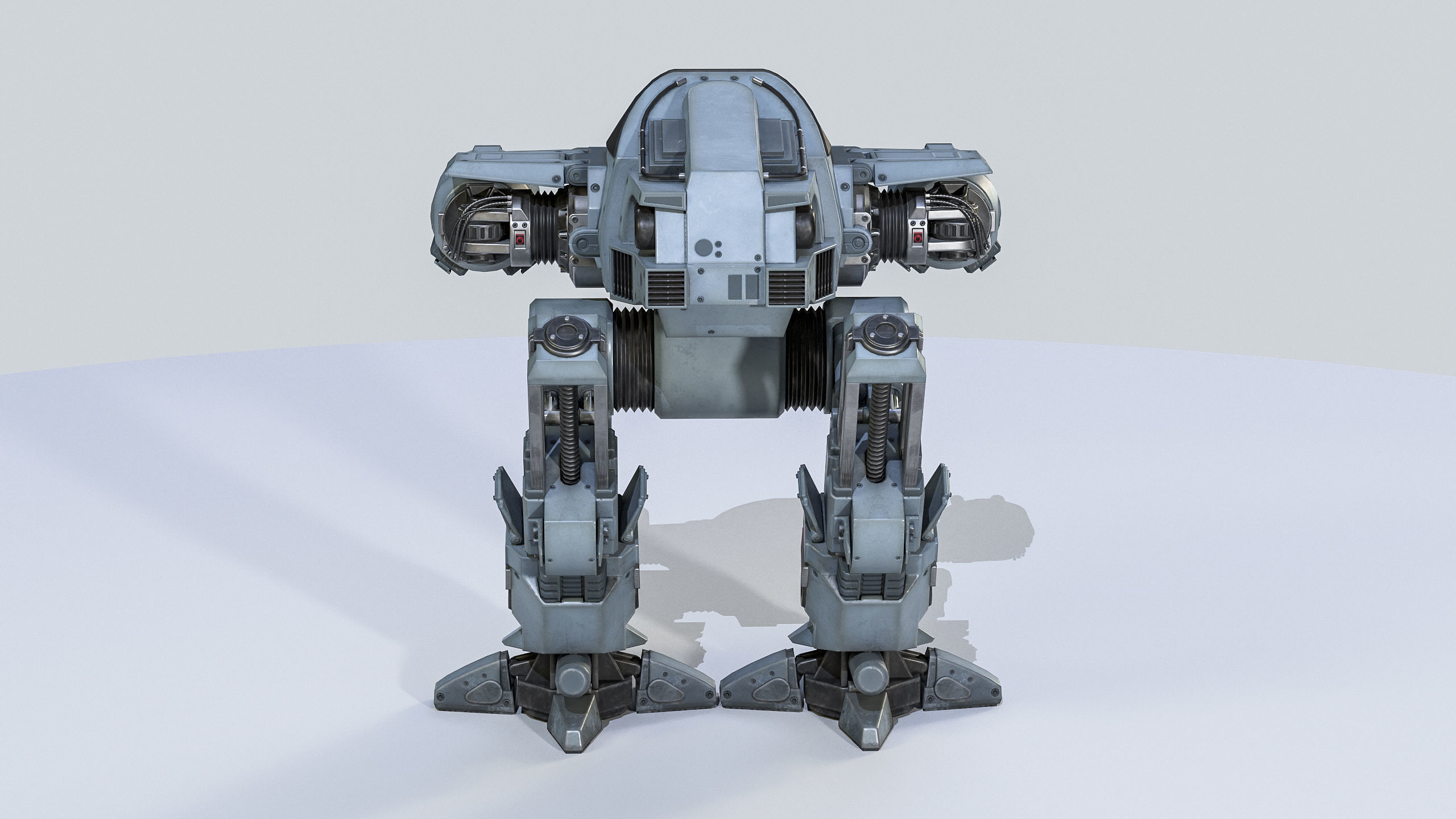 3D model ED 209 OCP Robocop VR / AR / low-poly | CGTrader