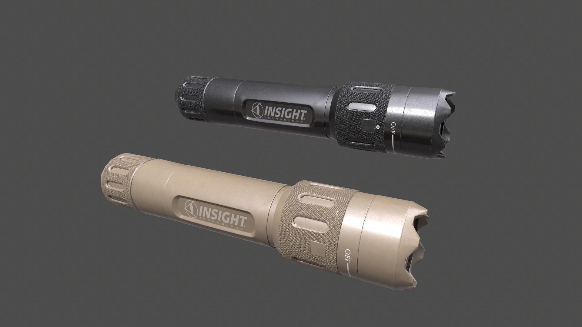 3D model Insight WMX200 Weapon Flashlight VR / AR / low-poly | CGTrader