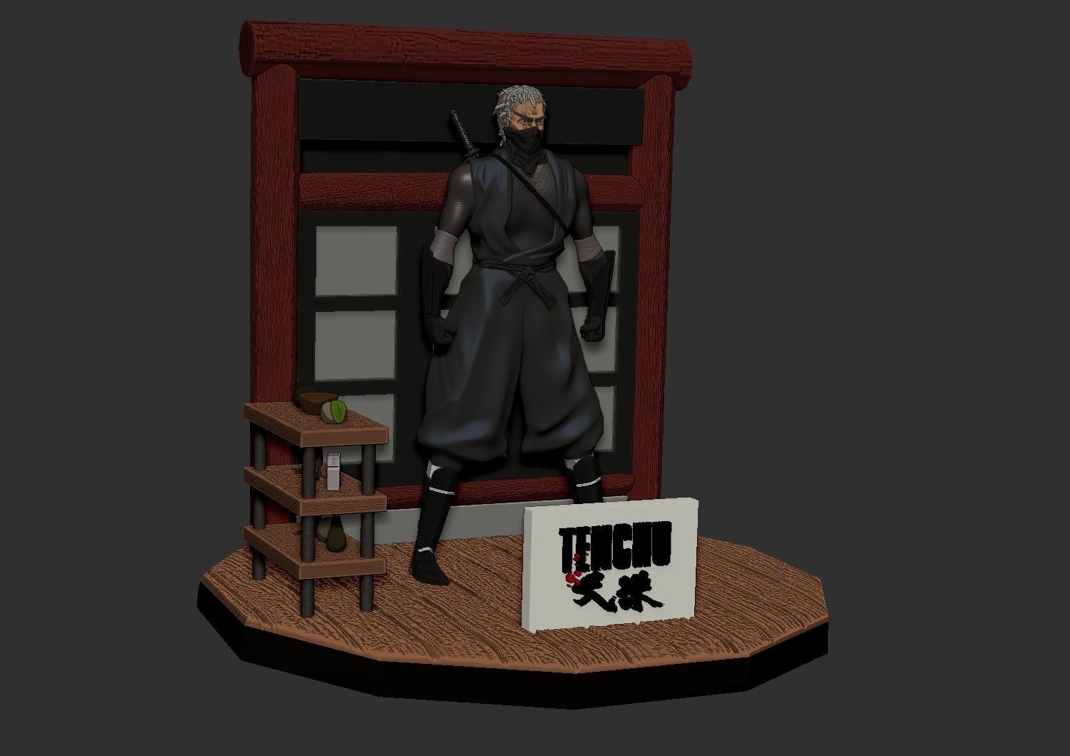 Rikimaru --- Tenchu Wrath of Heaven 3D model 3D printable | CGTrader