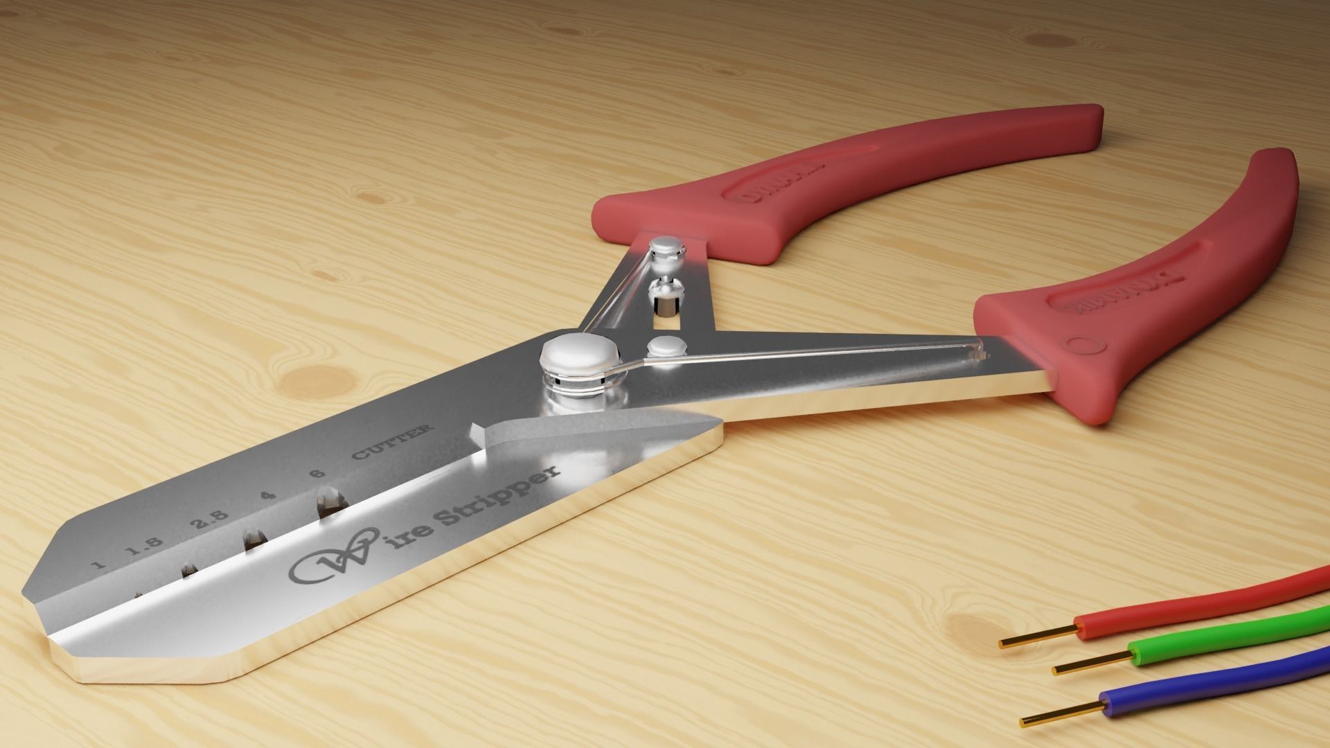 Wire Stripper 3D model | CGTrader