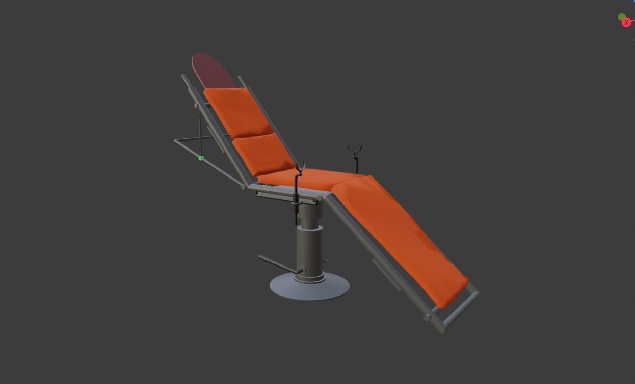 Lobotomy chair 3D model | CGTrader