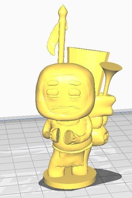 Cookie Squire Patsy Sad 3D model 3D printable | CGTrader