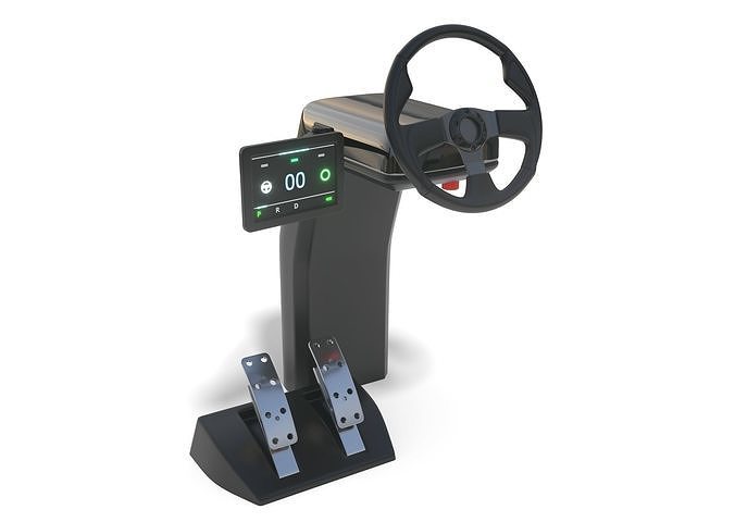 Vehicle Control Panel 3D model | CGTrader