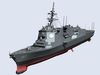 JMSDF DDG-180 HAGURO guided-missile destroyer 3D model | CGTrader