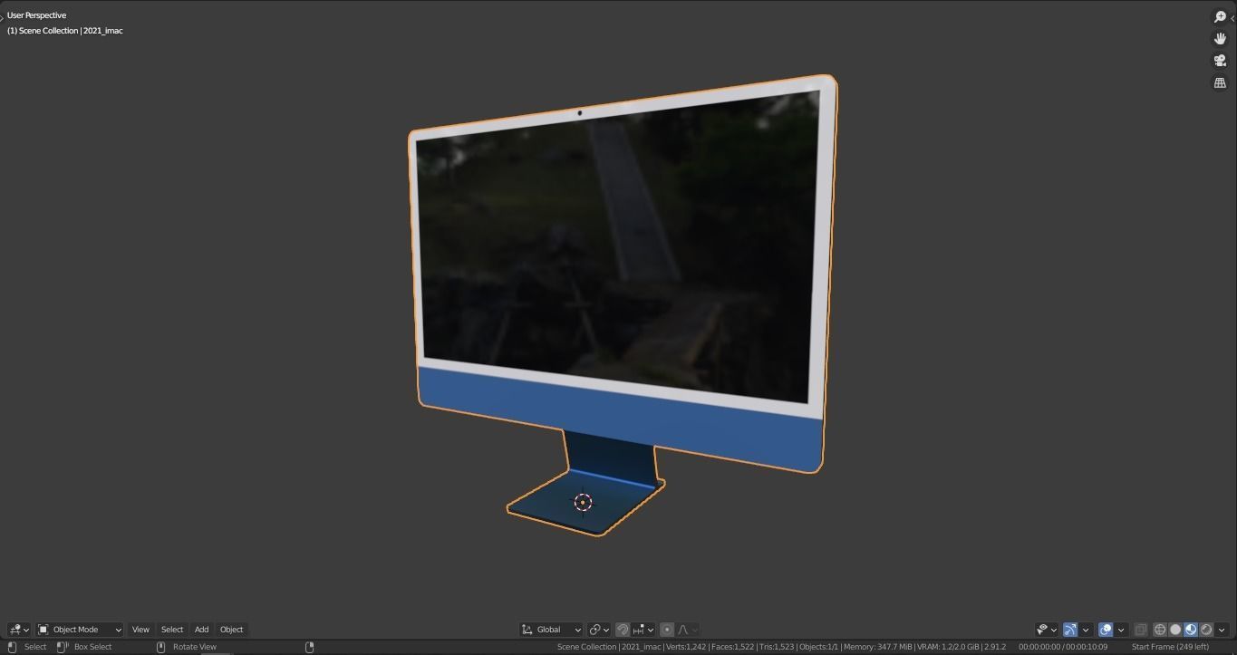 3D model 2021 imac pro all colors game asset VR / AR / low-poly | CGTrader