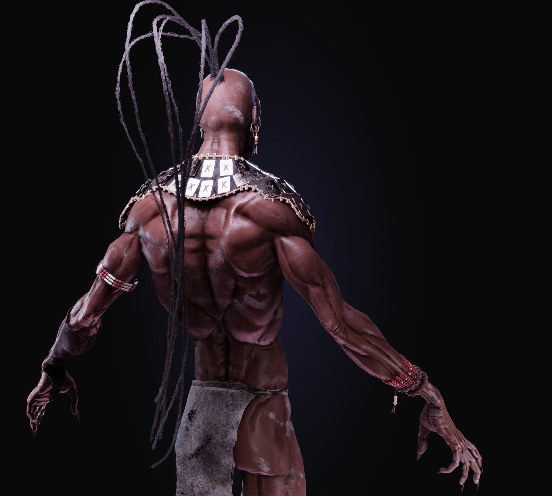 3D model Gangly Low-poly VR / AR / low-poly | CGTrader