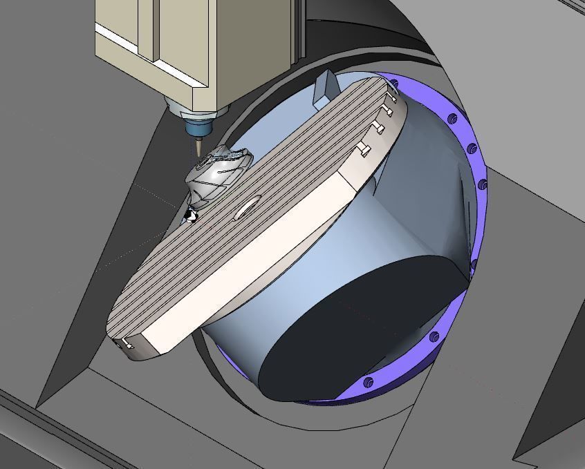 Cnc machine DMU 70v 3D model | CGTrader