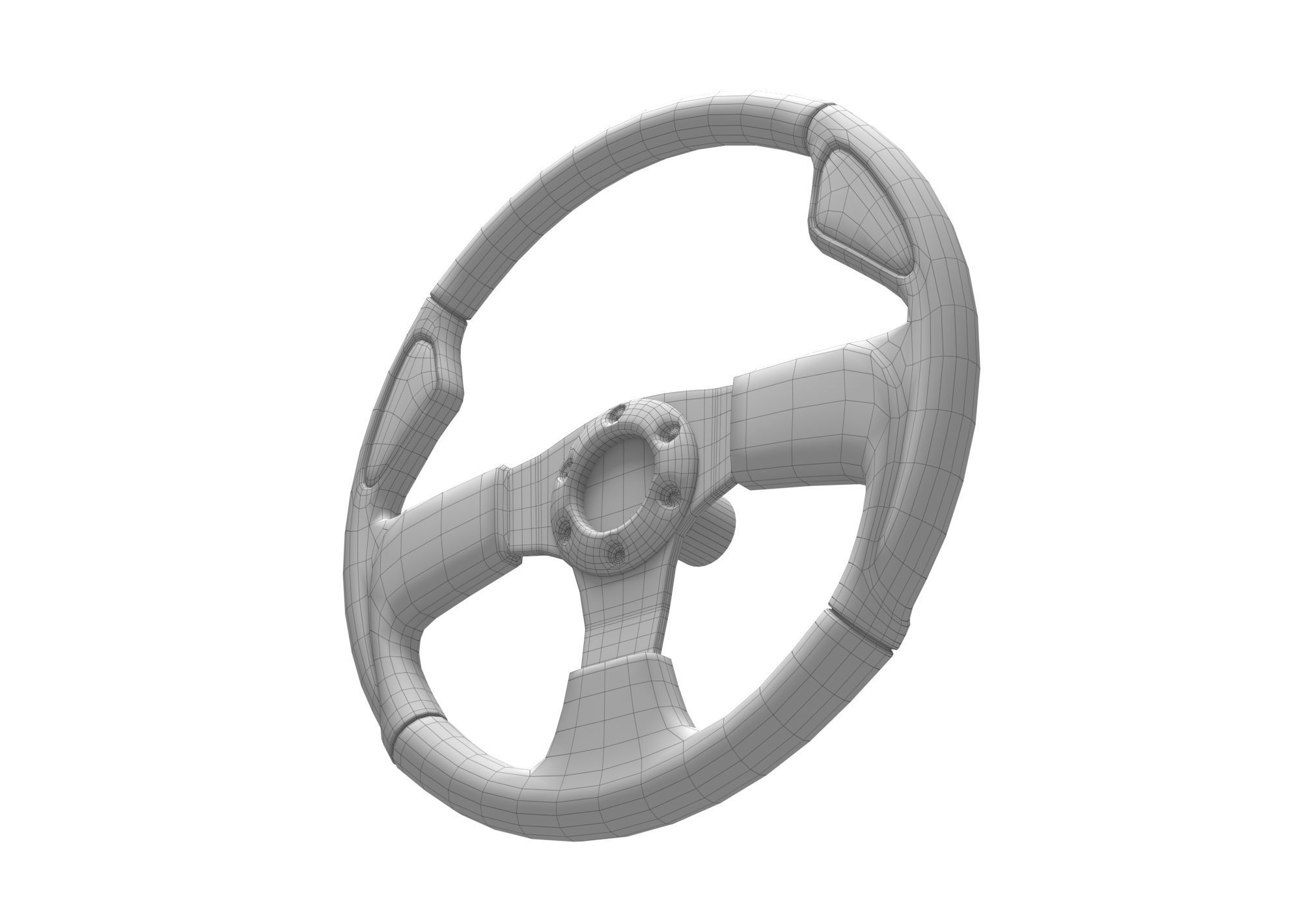 Steering Wheel 3D model 3D model | CGTrader
