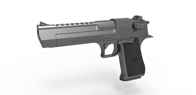 Desert Eagle from the movie Deadpool 2016 3D model | CGTrader