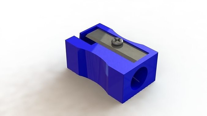 Pencil sharpener 3D model 3D printable | CGTrader
