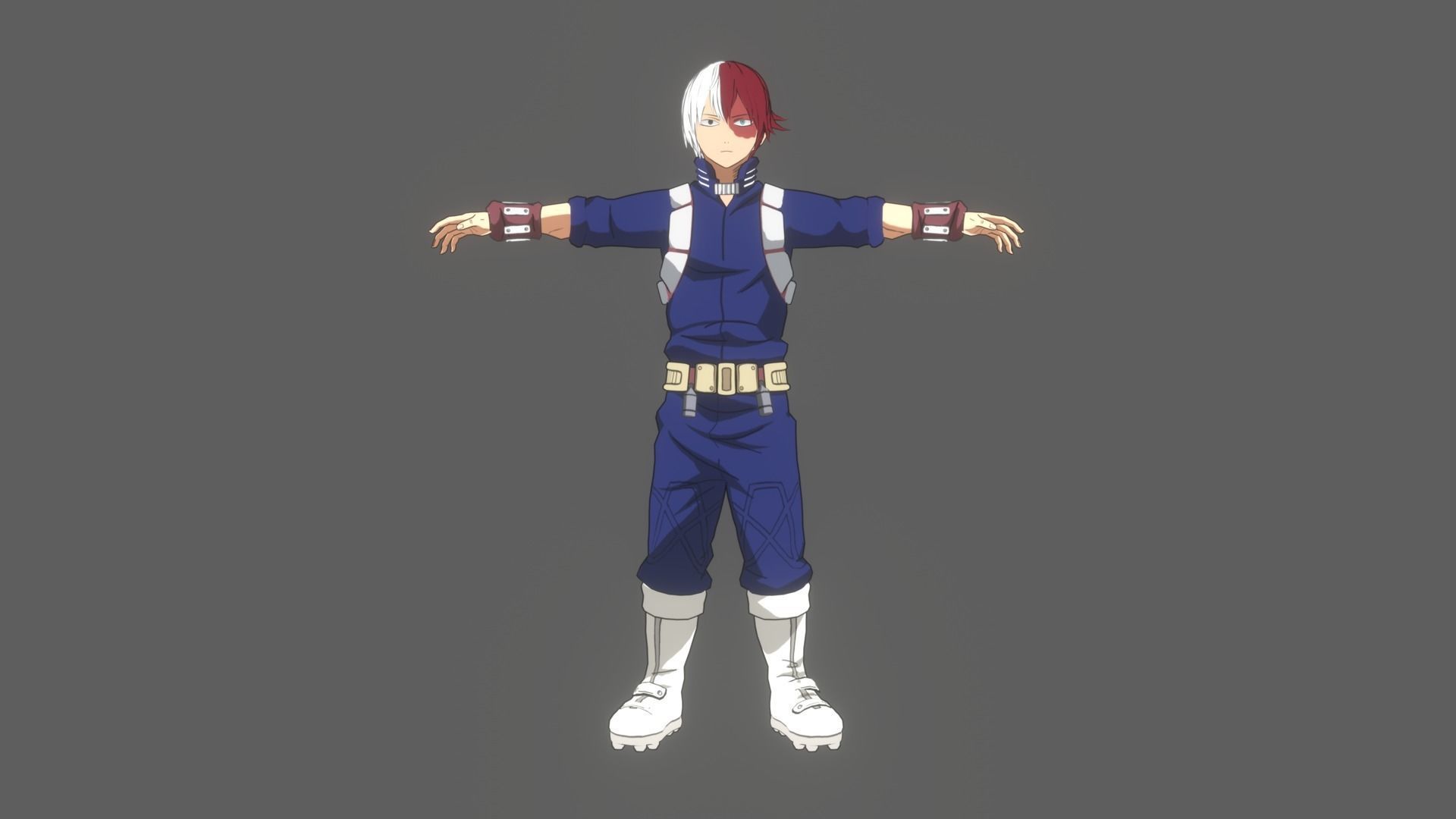 3D model todoroki shoto my hero academia VR / AR / low-poly | CGTrader