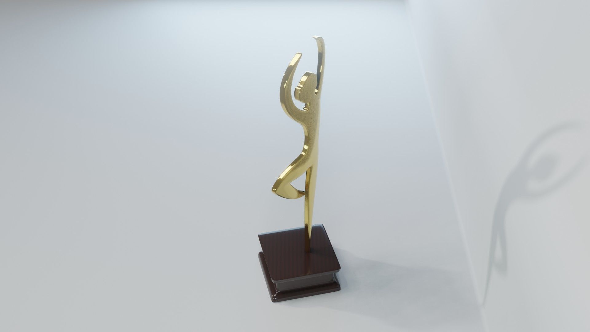 Art Decoration - Balerina Trophy - Dancing Prize 3D model | CGTrader