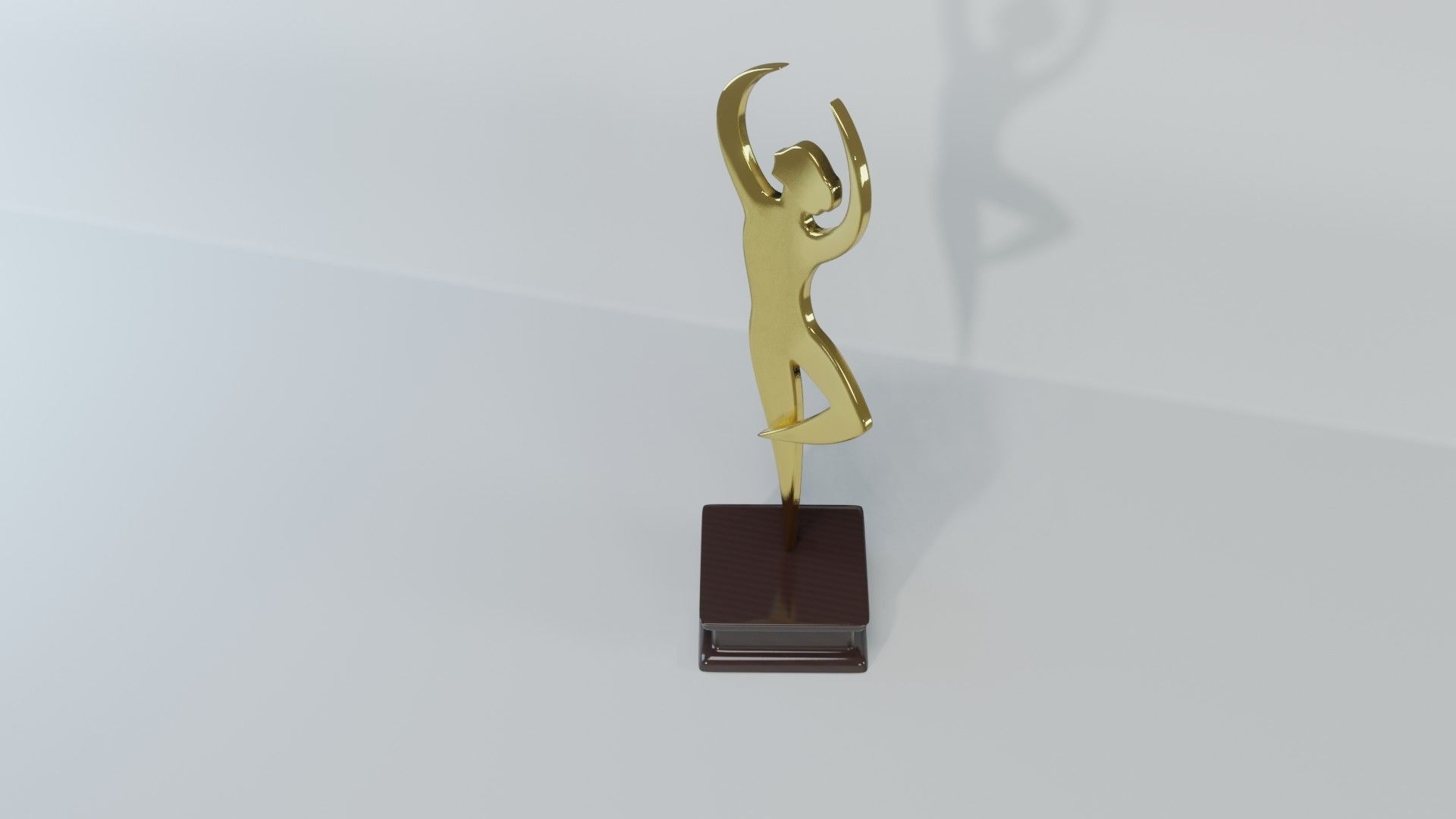 Art Decoration - Balerina Trophy - Dancing Prize 3D model | CGTrader