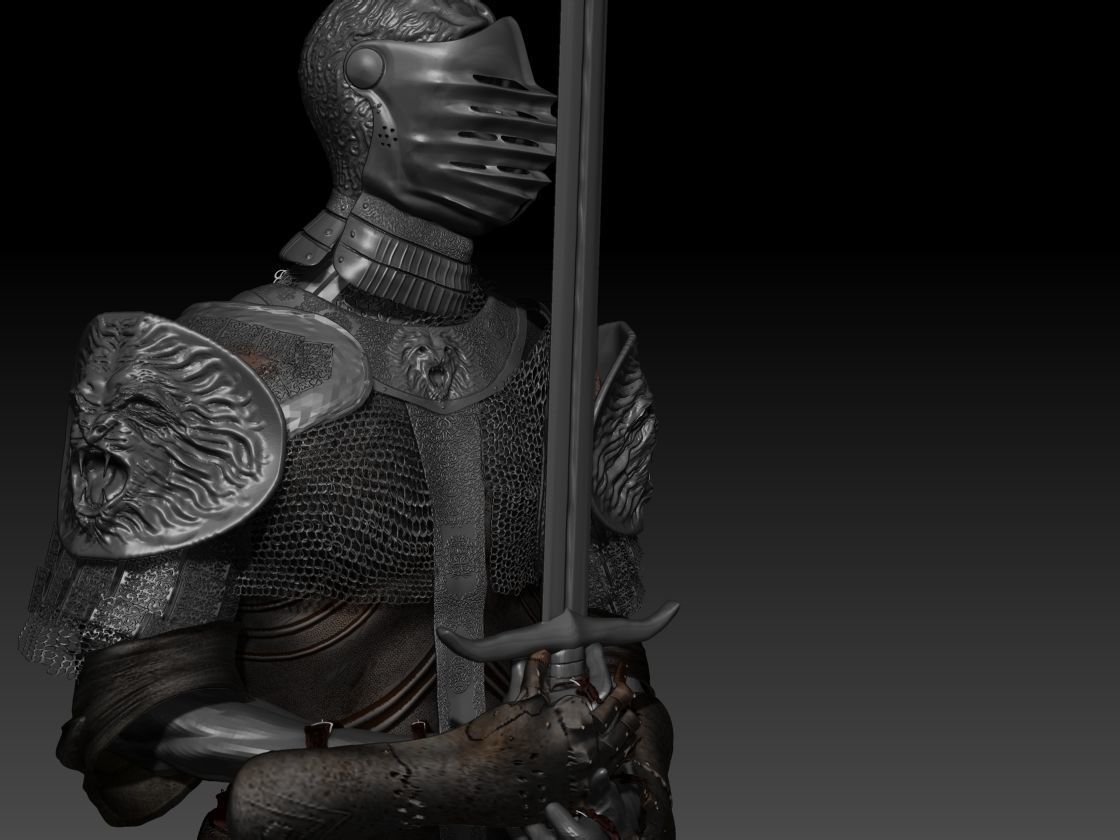 Medieval lion Armor 3D model | CGTrader