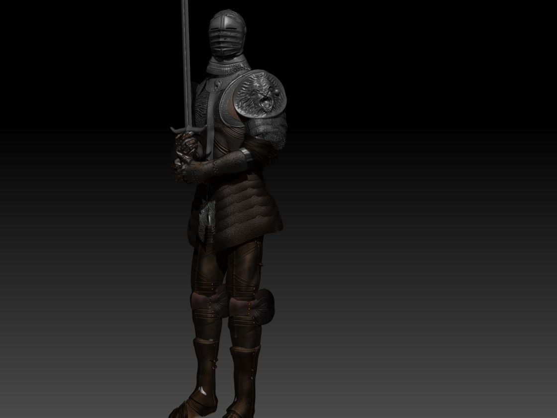 Medieval lion Armor 3D model | CGTrader