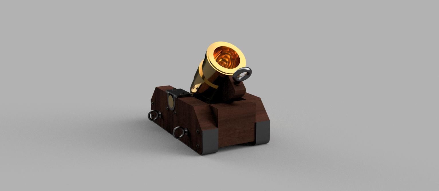3D model Coehorn mortar cannon VR / AR / low-poly | CGTrader