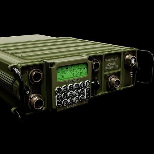 HARRIS RF-5800 MP free VR / AR / low-poly 3D model | CGTrader