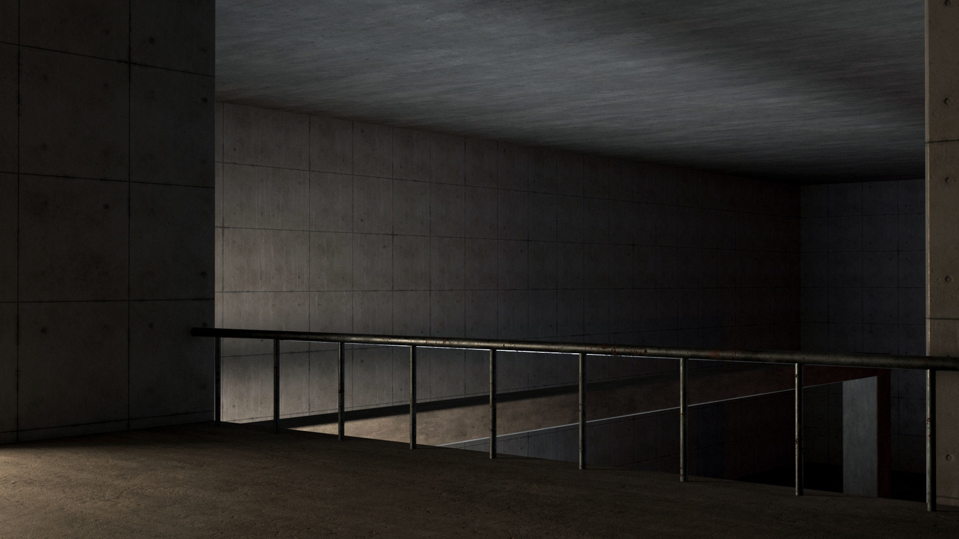 Empty room interior 07 3D model | CGTrader