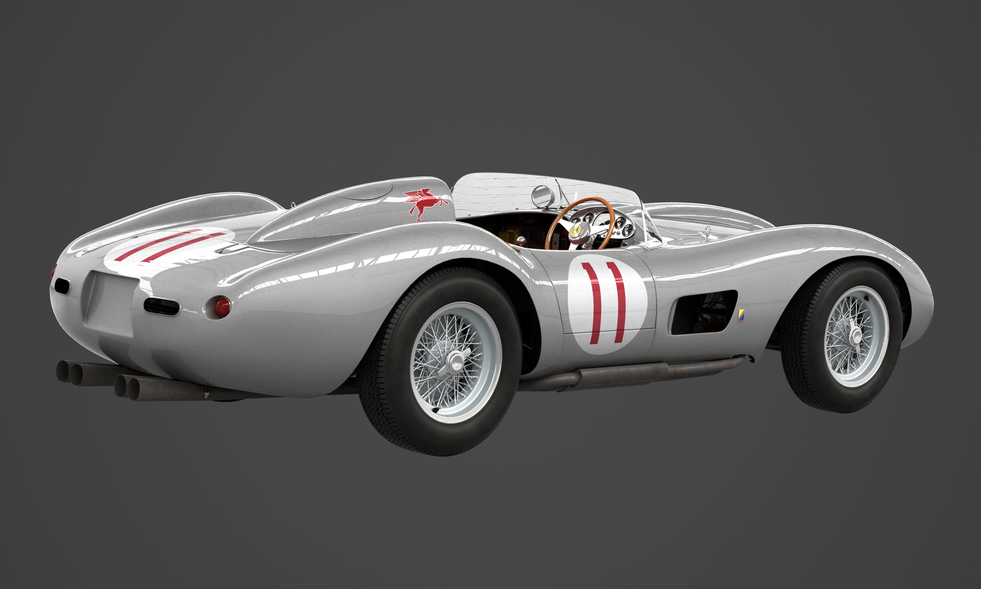 Ferrari 625 TRC Spider - 0672 MDTR 3D model | CGTrader