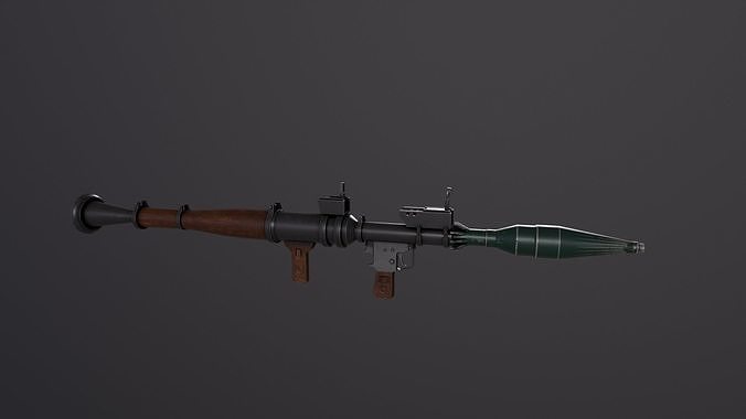 3D model RPG7 GUN VR / AR / low-poly | CGTrader