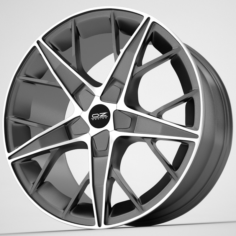 OZ rims collection 3D model | CGTrader
