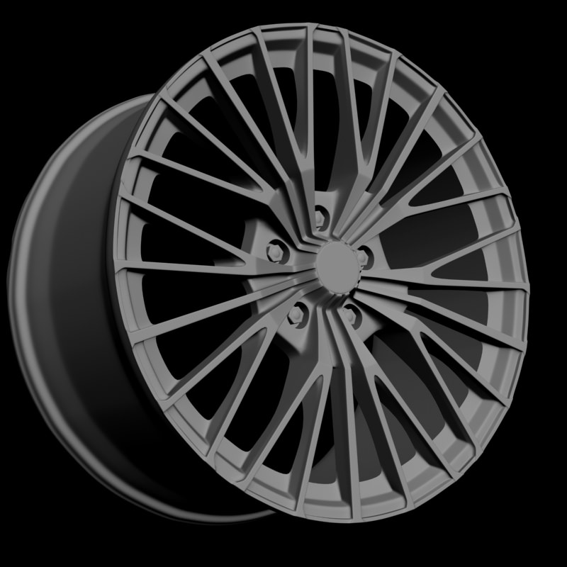 OZ rims collection 3D model | CGTrader