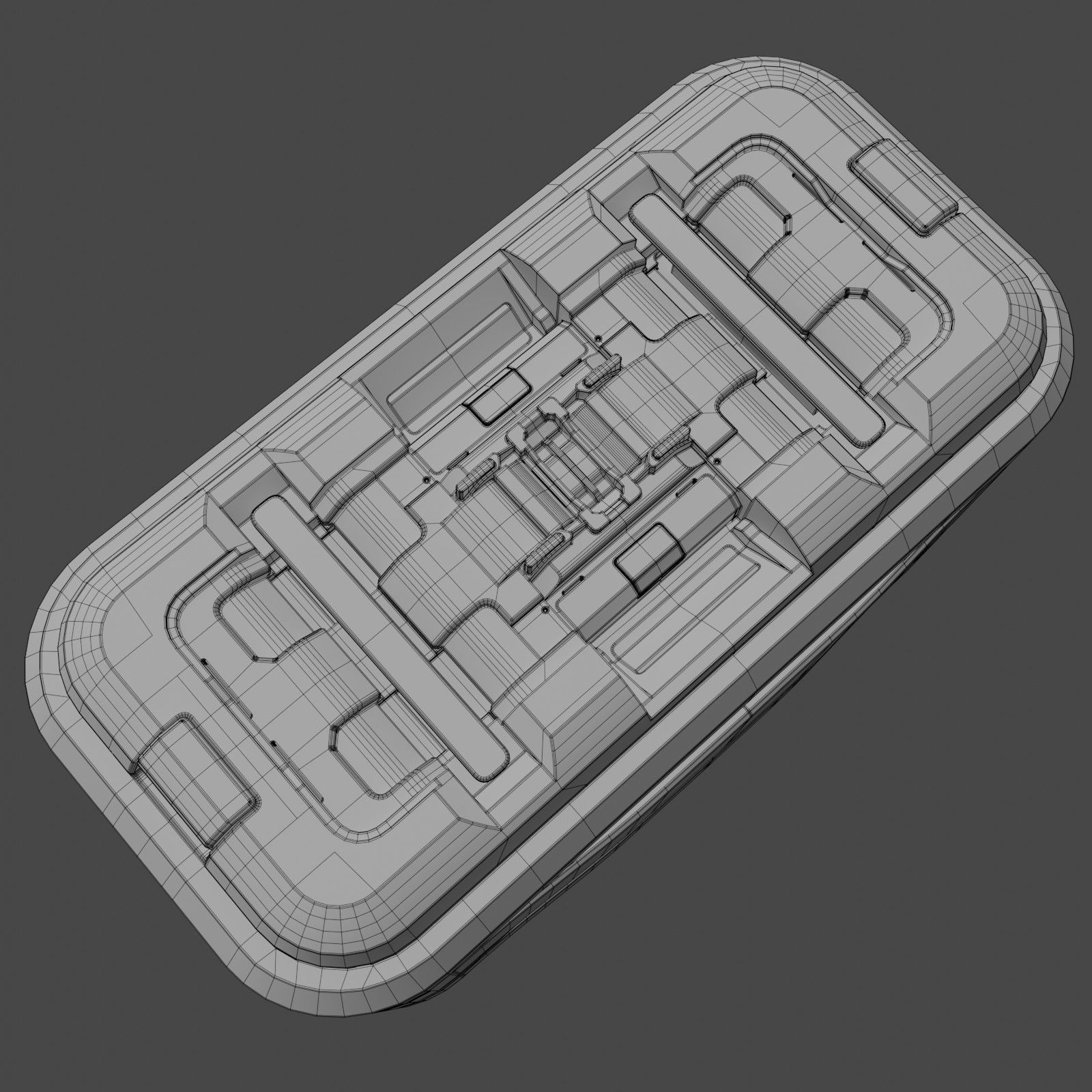 Sci-Fi Storage Crate 3D model | CGTrader