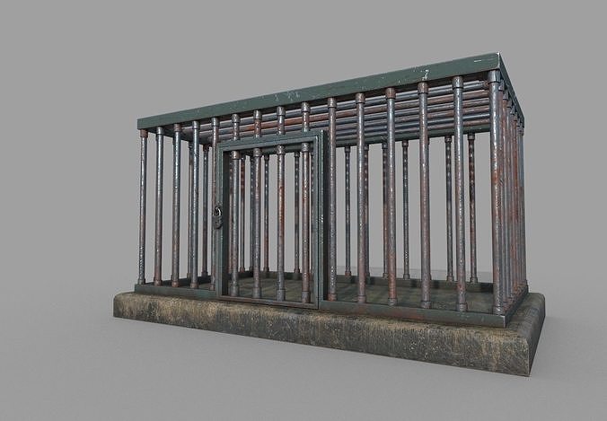 3D model Old Cage PBR VR / AR / low-poly | CGTrader