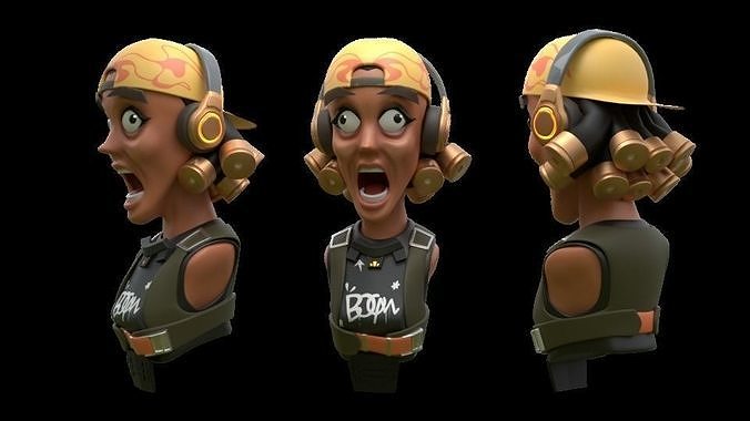 Raze model heart 3D model | CGTrader