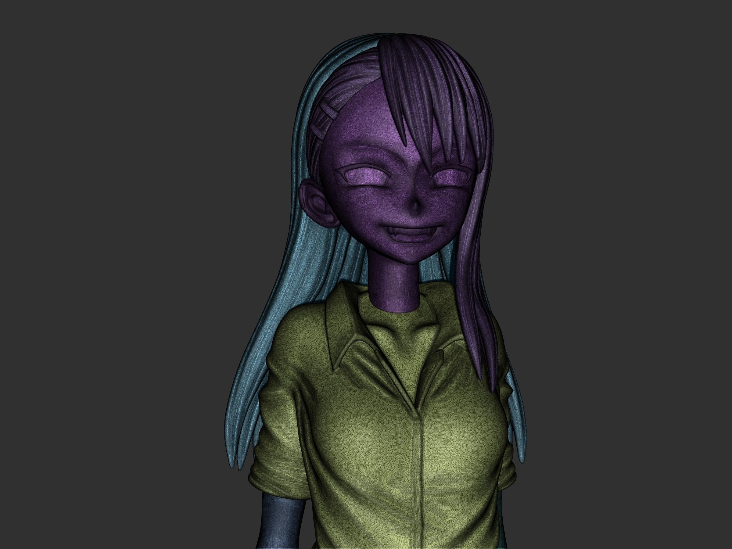 Hayase Nagatoro figure 3d 3D model 3D printable | CGTrader