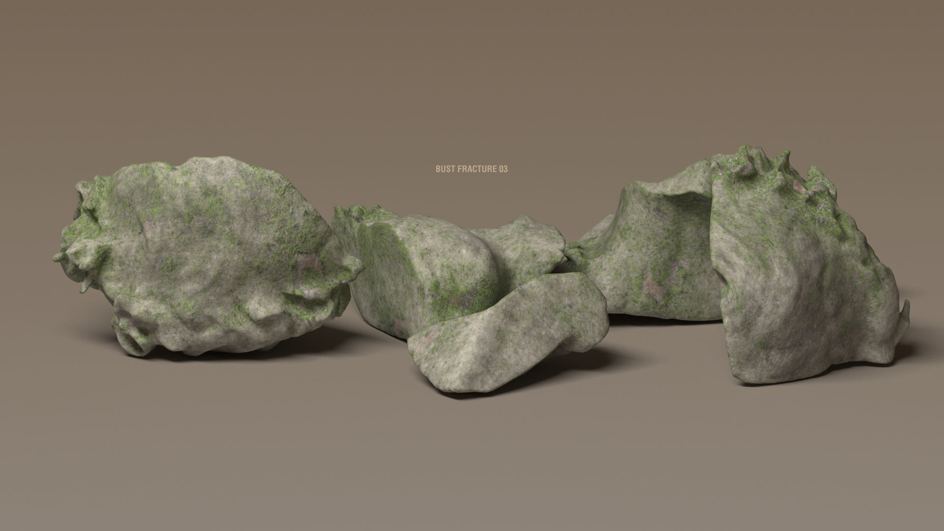 Broken Statue 3D model | CGTrader