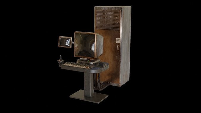 Some kind of terminal free 3D model | CGTrader