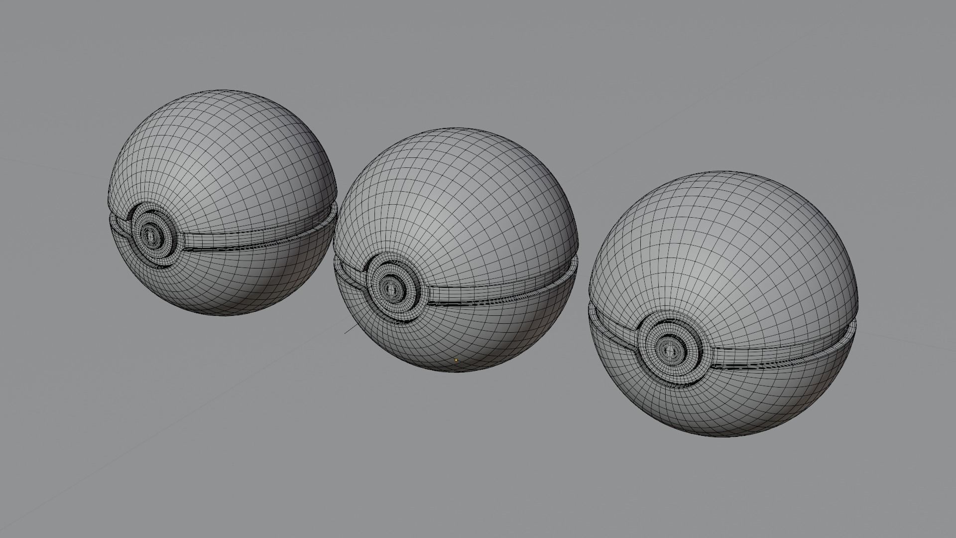 3D model Realistic pokeball - Pokemon VR / AR / low-poly | CGTrader