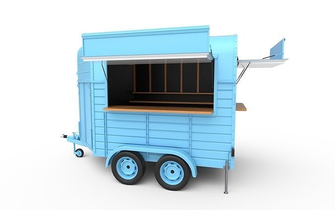 Food Stall 3D model | CGTrader