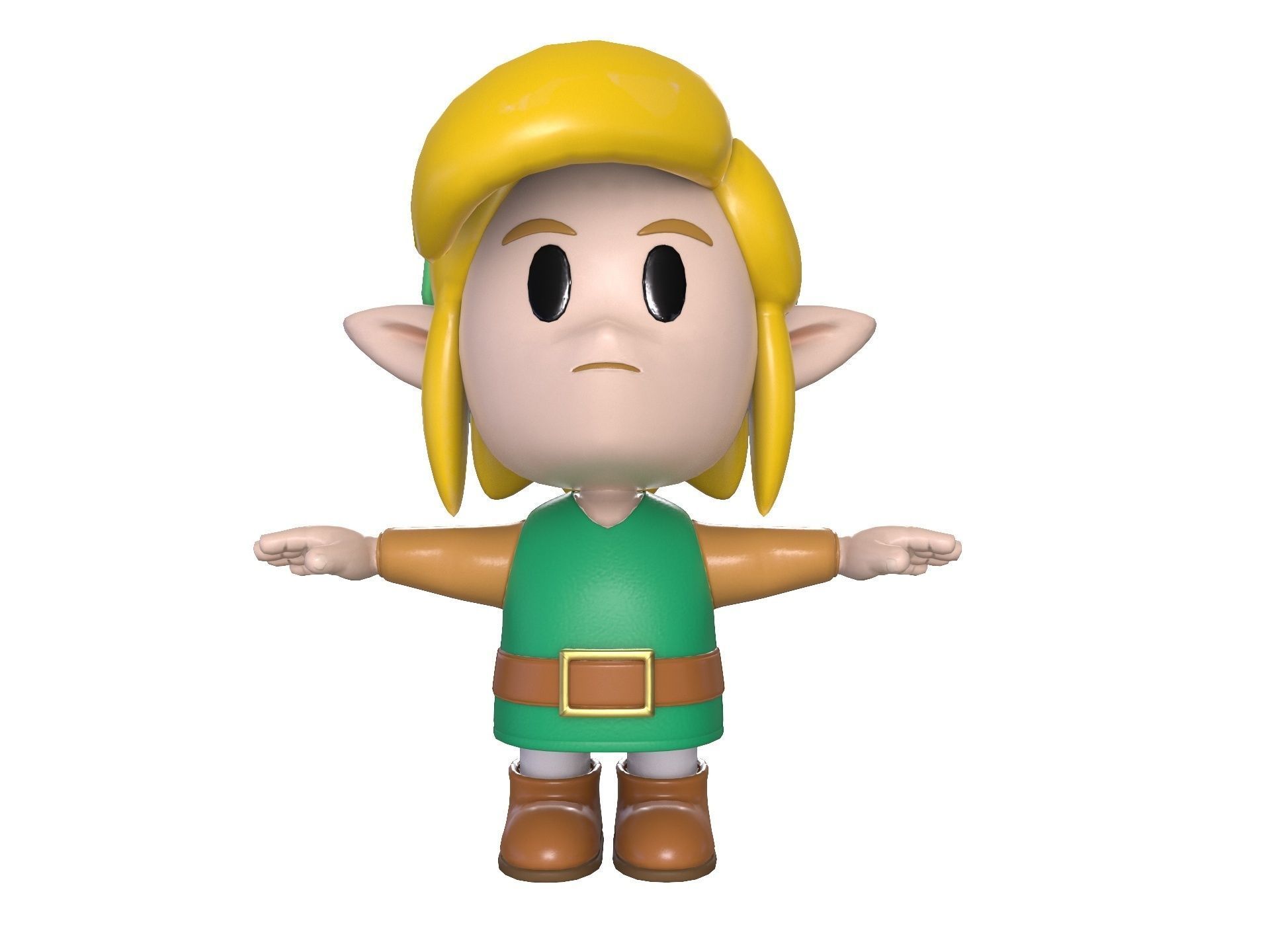 3D model Link Awakening VR / AR / low-poly | CGTrader