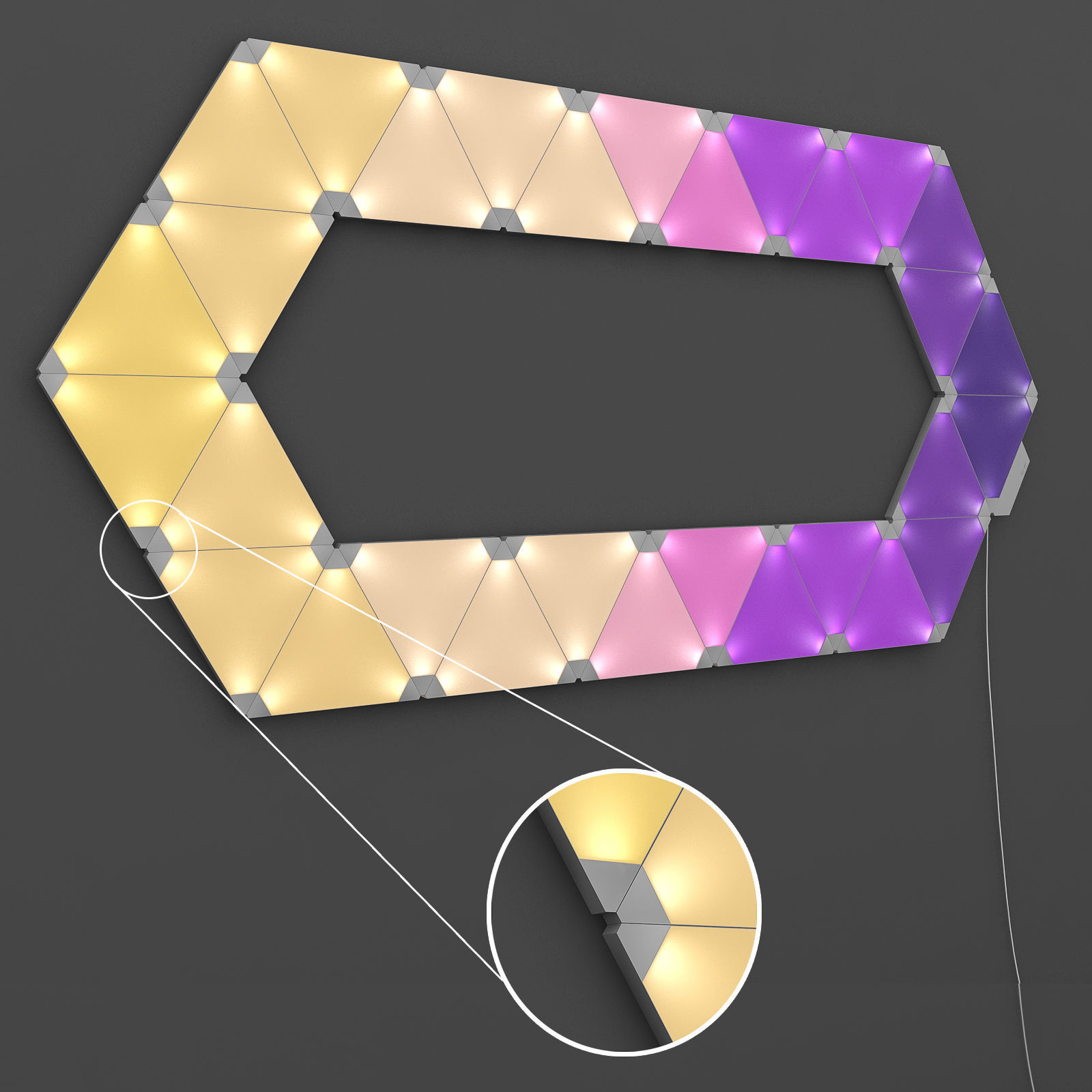Nano leaf Light Panel 3D model | CGTrader