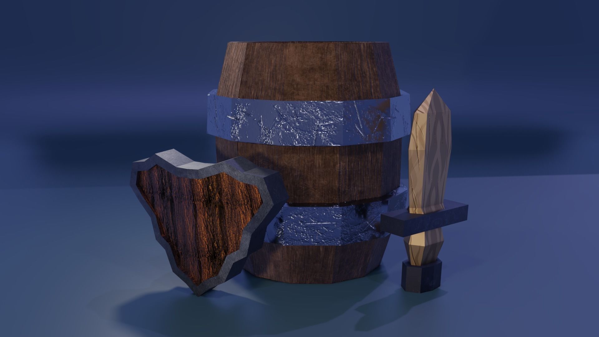 game-ready Low-poly Model items | CGTrader